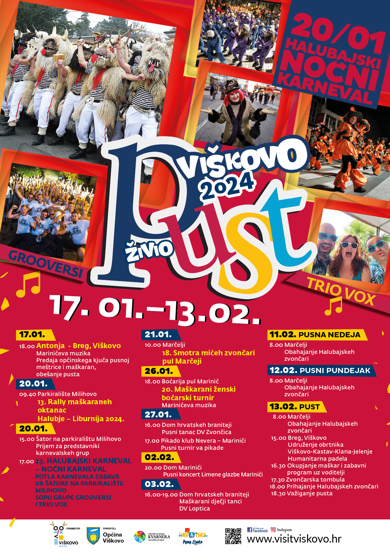 PUST 2024. - Turistička zajednica općine Viškovo | Turistička zajednica ...